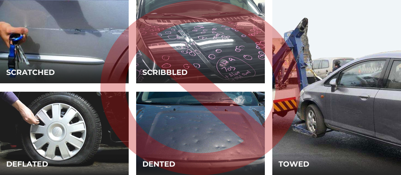 Smart Vehicle Sticker | unsure To ENSURED | Order Now